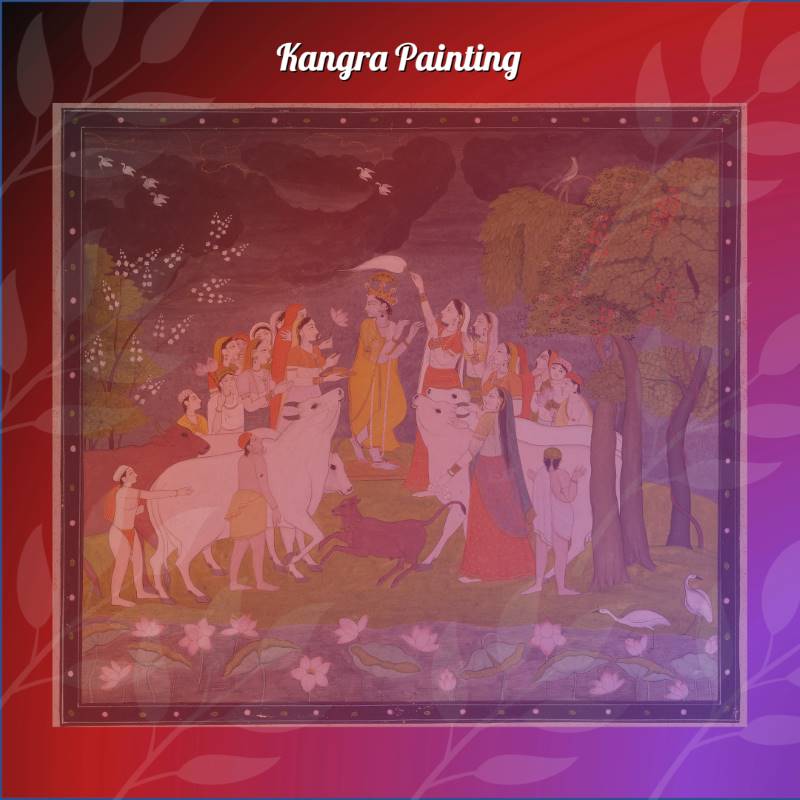 Kangra art by Surabhi Thakur