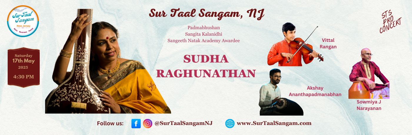 Sur Taal Sangam - Padma Bhushan Sudha Raghunathan - Carnatic Vocal ...