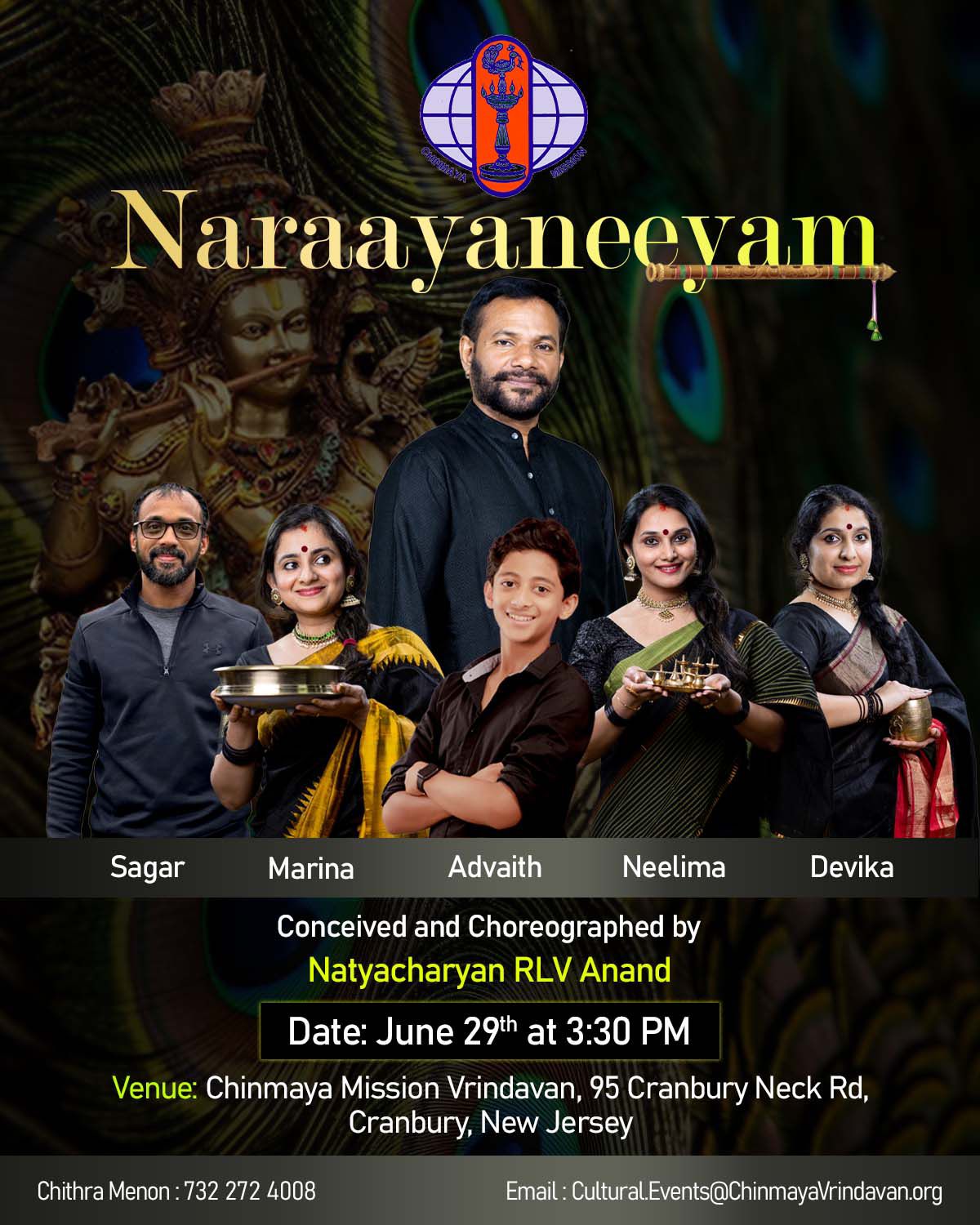 Narayaneeyam - a Natyacharyan RLV Anand Creation