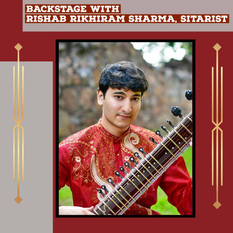 Backstage with Rishab Rikhiram Sharma